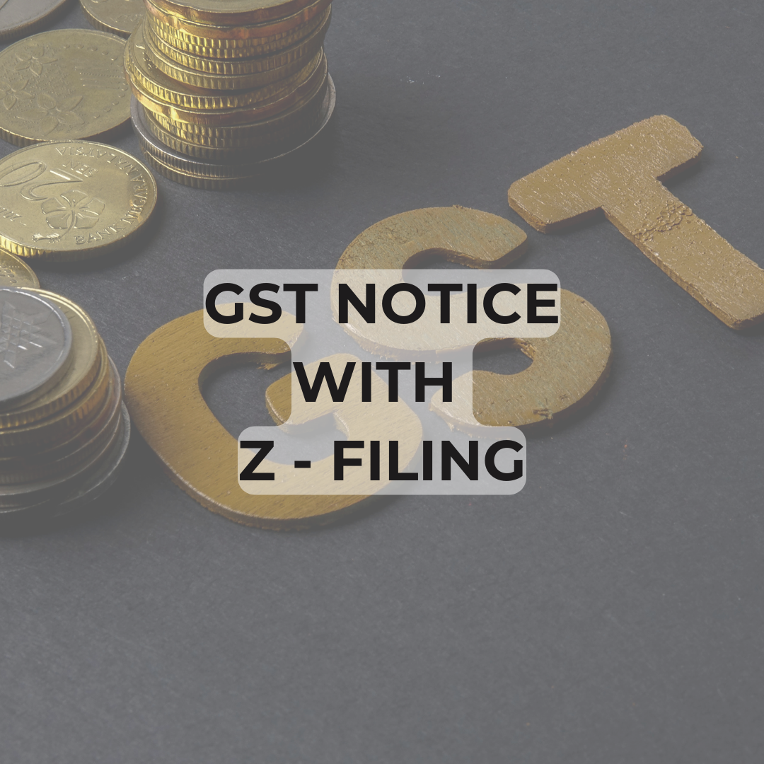 GST Notice - ZFiling